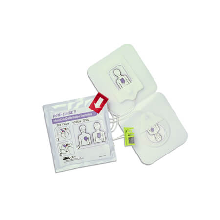 ZOLL AED PAEDIATRIC DEFIB PADZ II 8900-0810-01 (ONE PAIR/PACK) | Diagmed